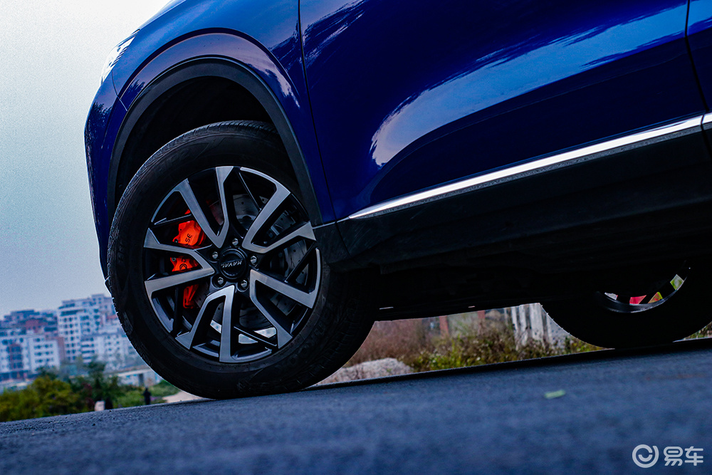 刹车改装|哈弗H6升级迪卡司D61大六活塞卡钳套装案例_易车