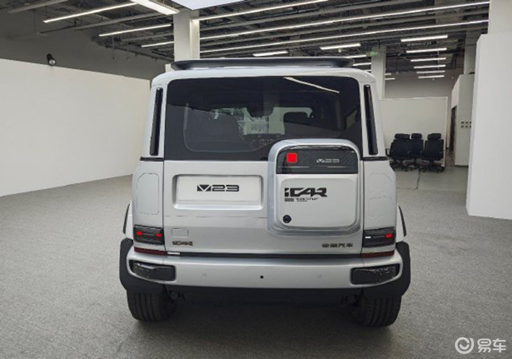 iCAR V23还有许多值得一提的细节新车预留了快拆装改装接口_易车