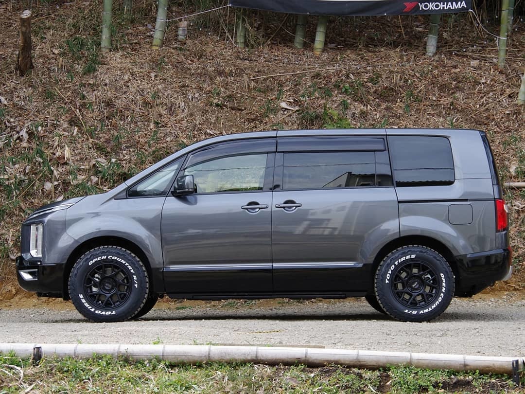 未来感十足 三菱D:5 Delica实车_易车