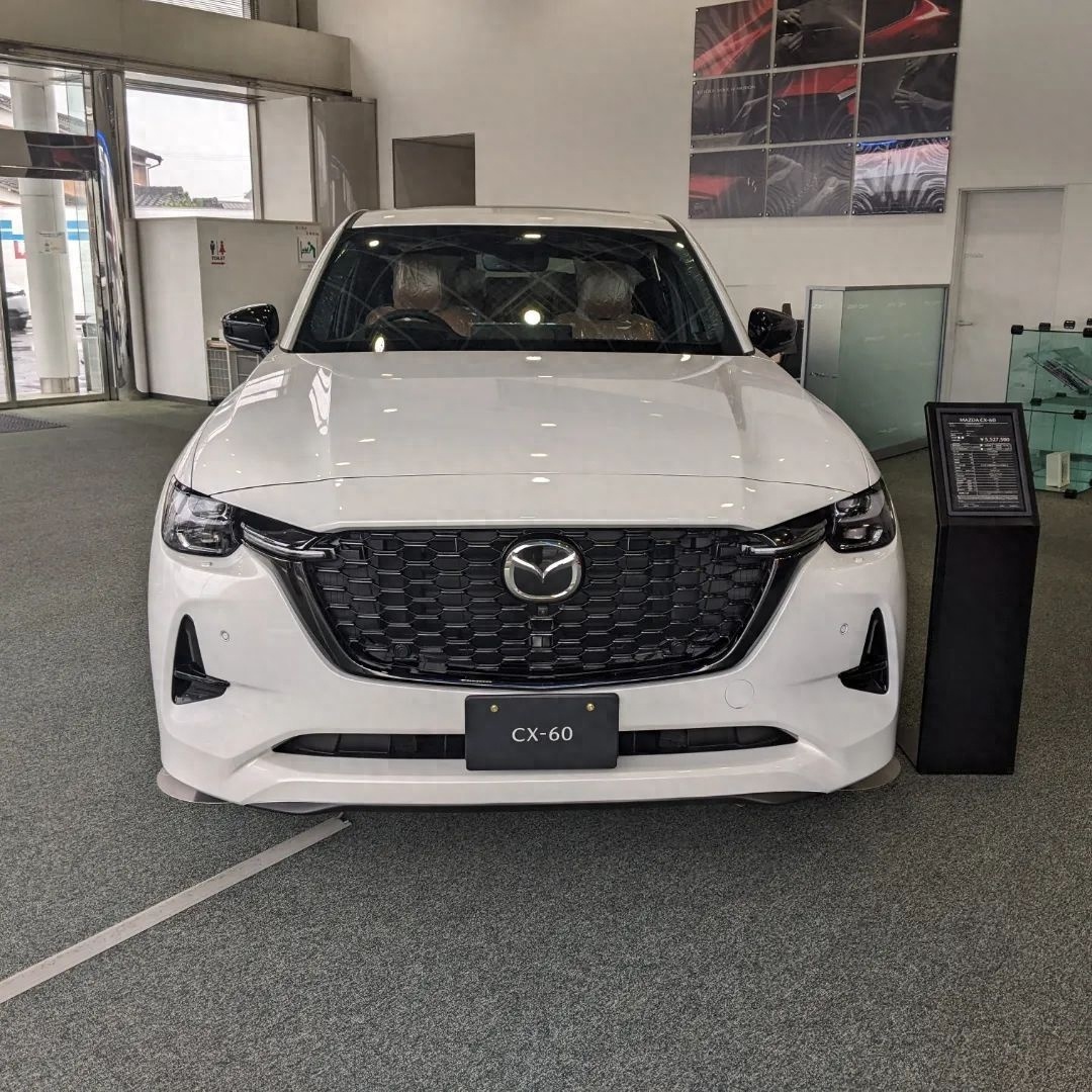 6缸加四驱，全新马自达CX-60到店实拍，尺寸更大_易车