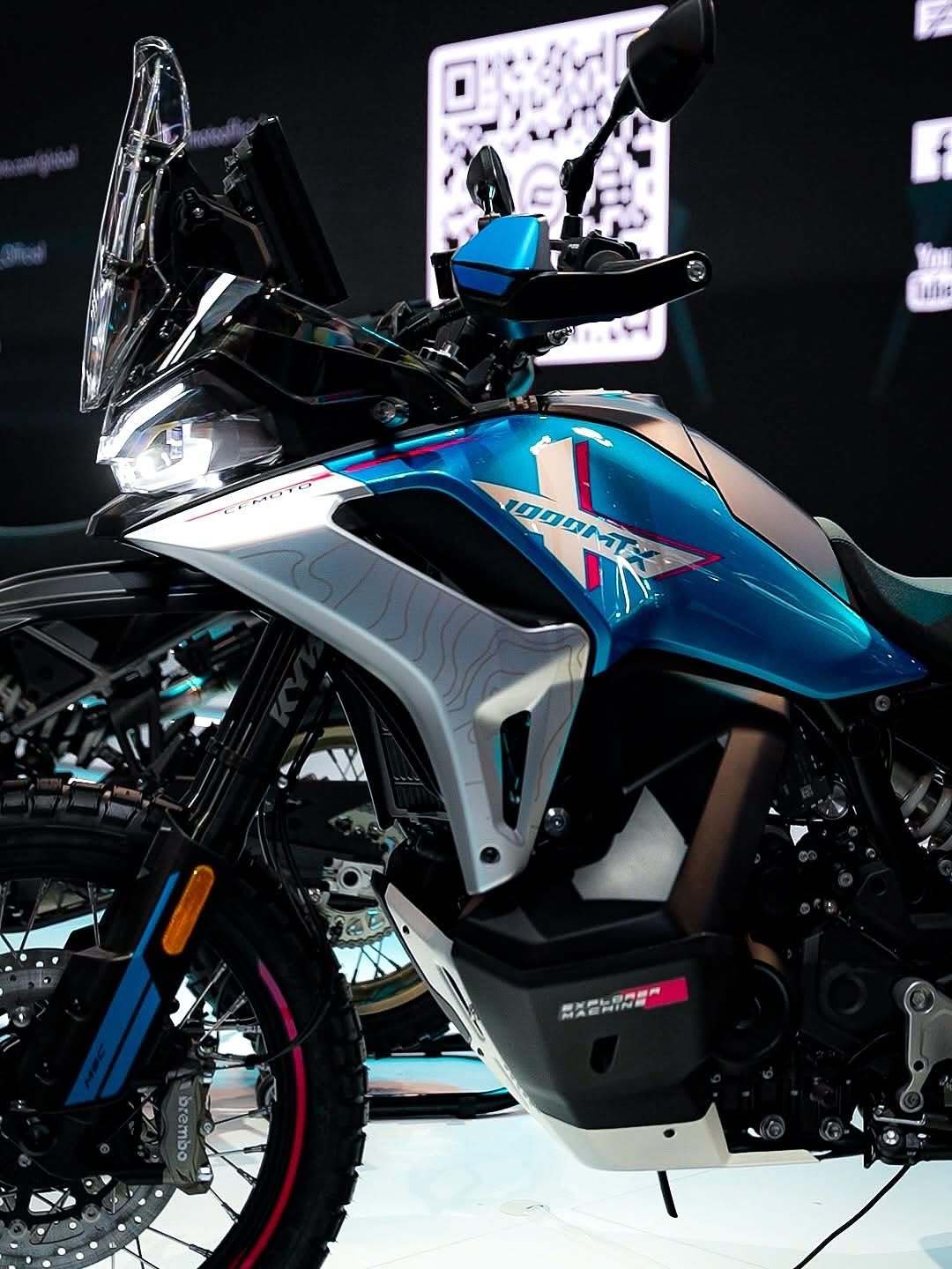春风全球首发了其多功能冒险旗舰车型1000MT-X_易车