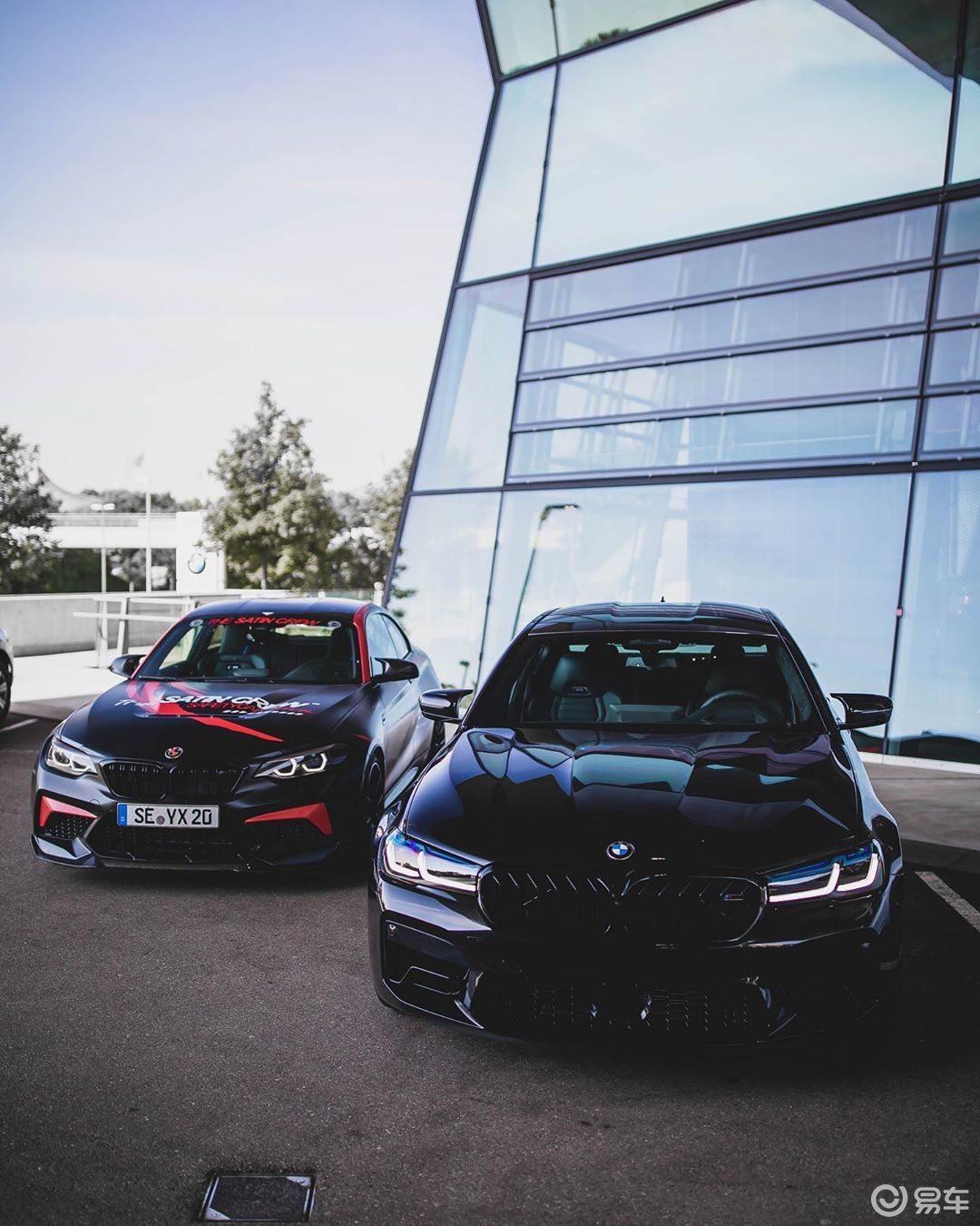 新款宝马M5雷霆版海外实车 4.4T V8动力_易车