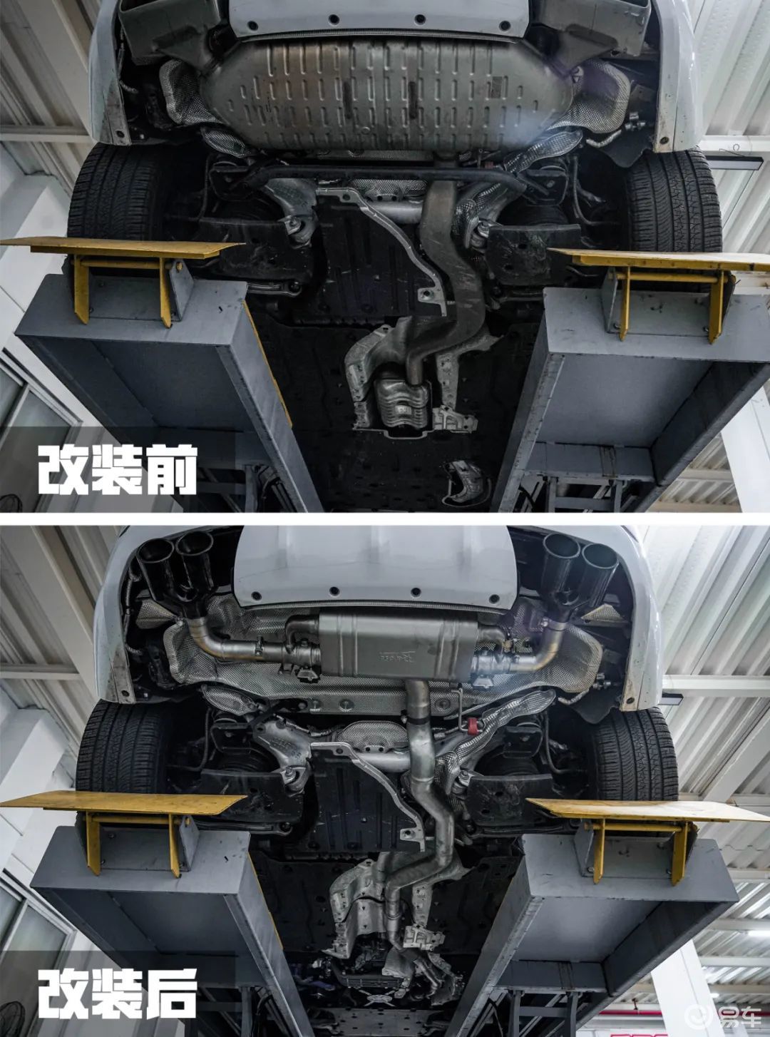 23款 路虎揽胜运动3.0T 升级Repose阀门排气_易车