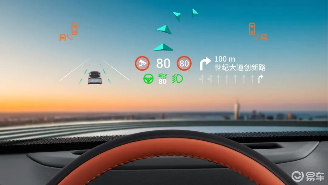 深蓝S7之所以敢用AR-HUD增强现实抬头显示替代液晶仪表盘深蓝_易车