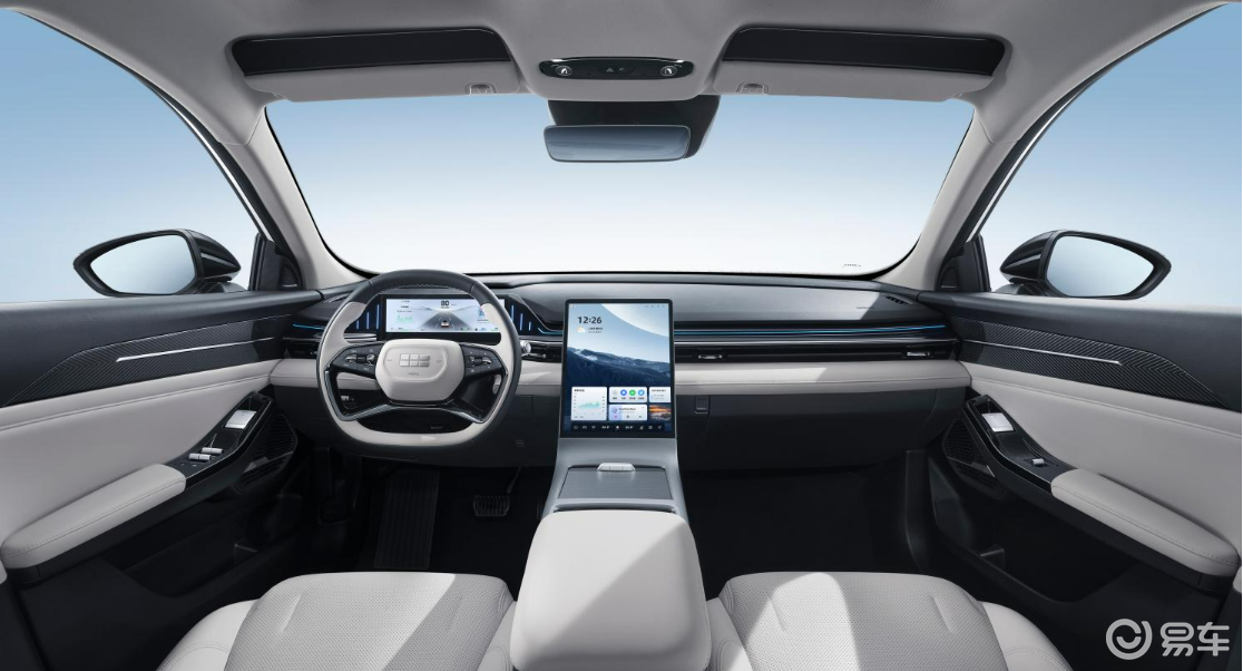 内置8155芯片，银河L6内饰官图发布_易车