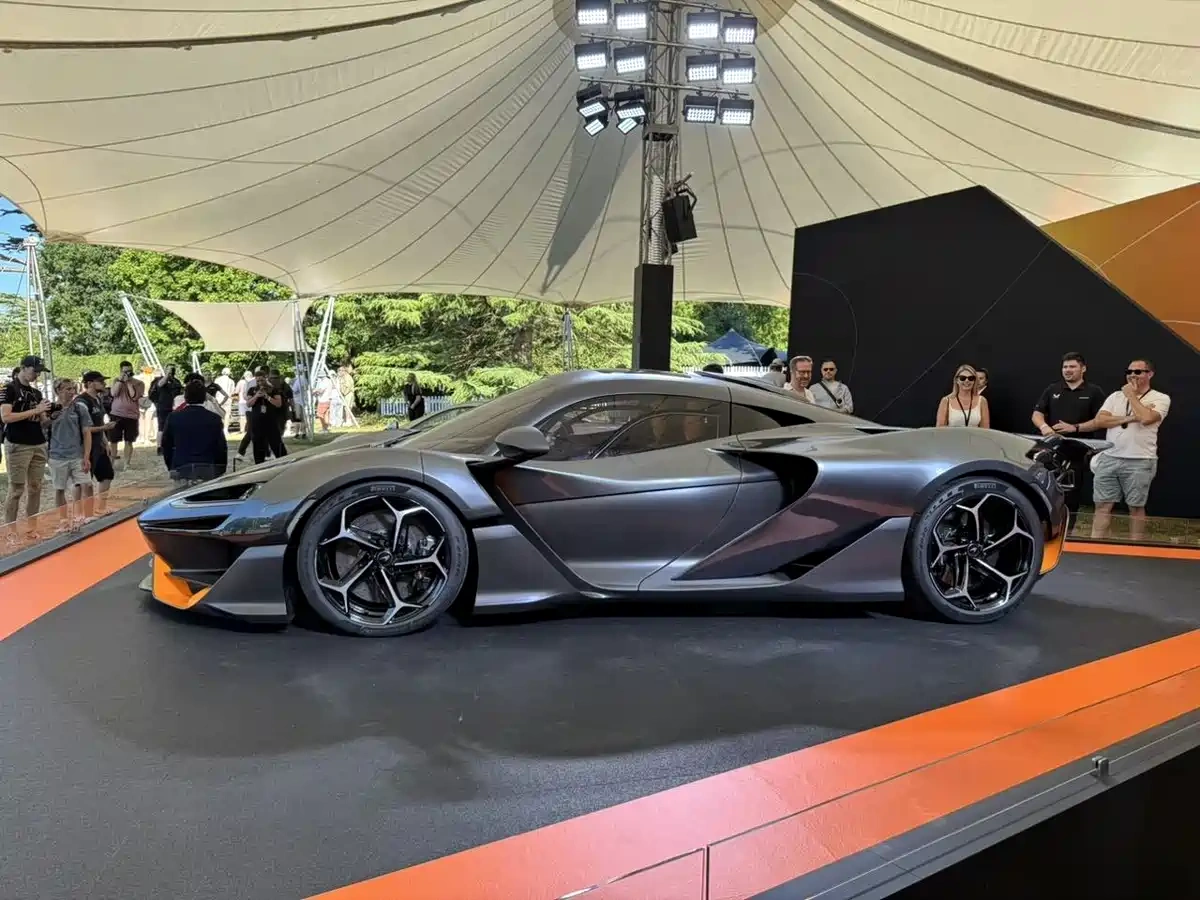 1275 horsepower hybrid supercar! McLaren W1 has been unveiled, with a Limited Edition of 399 ...