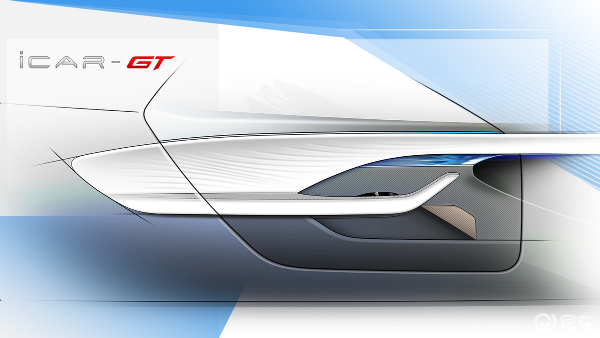 驾舱形似宇宙飞船 iCAR GT内饰首曝光_易车