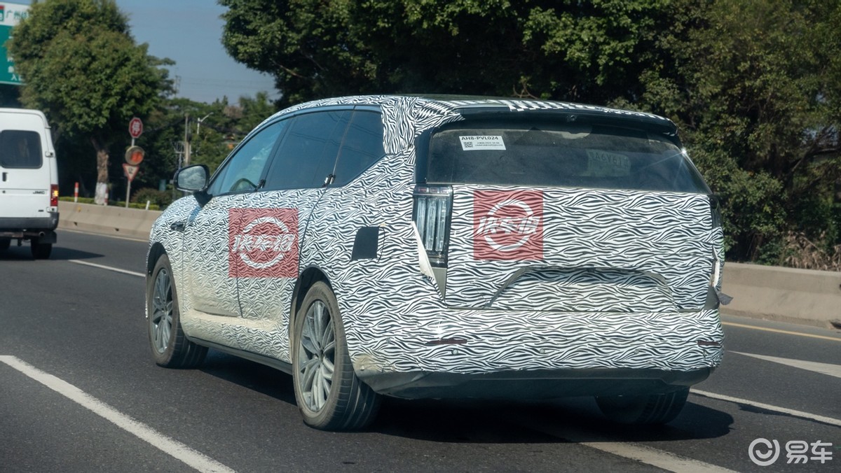 从华为弃子，到广汽高端自研，独家曝光昊铂AH8谍照_易车