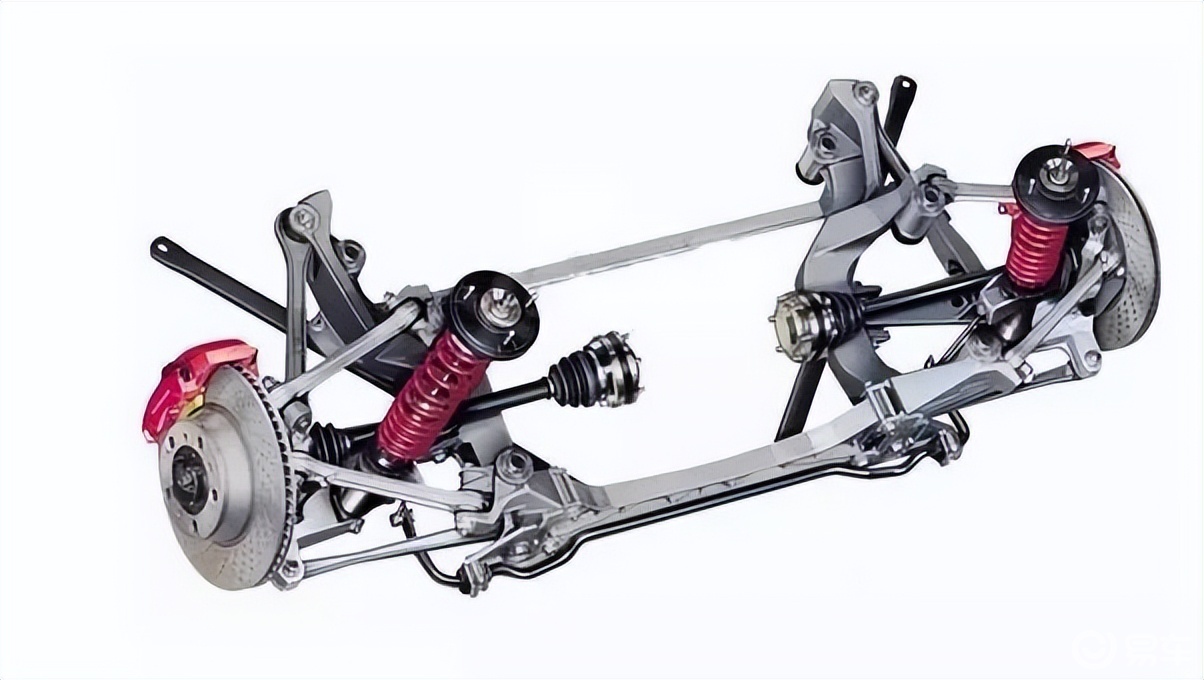 腾势N8麦弗逊悬架是一种只有一条三角臂的独立悬架_易车