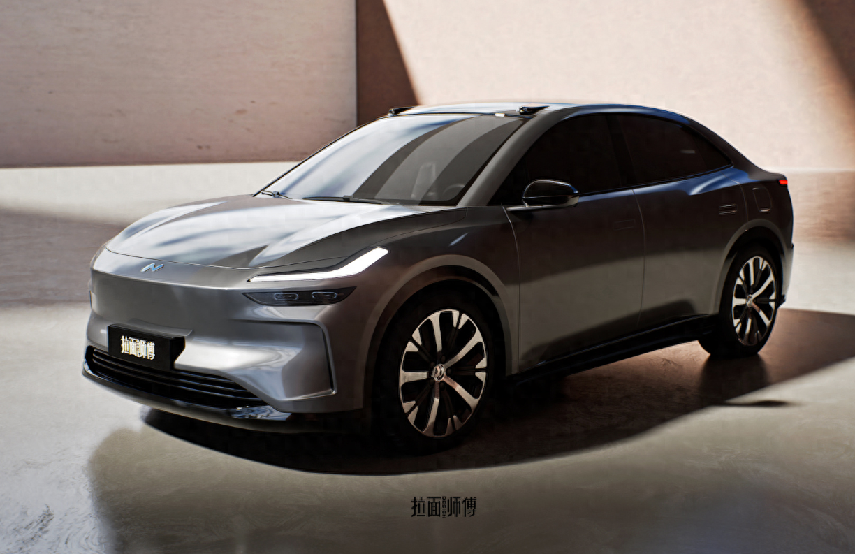 比蔚来EC6还流畅？乐道L60民间渲染图曝光_易车