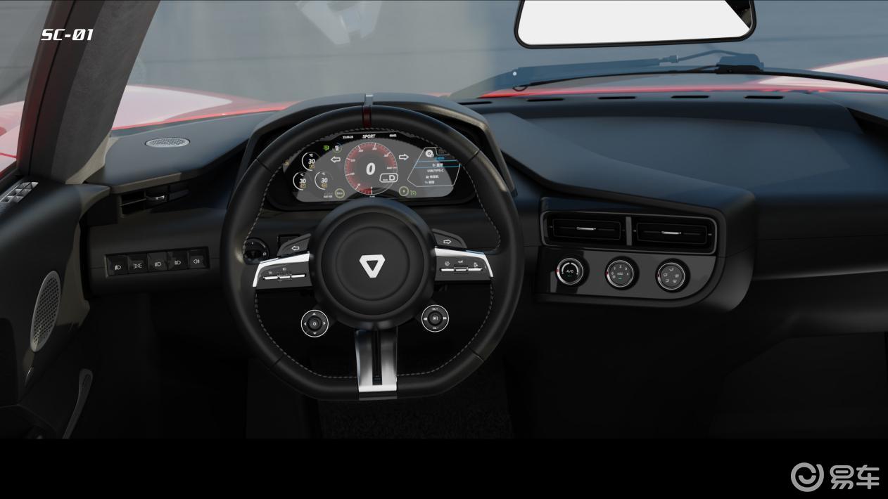 售价不超30万，国产纯电小跑车SC01更多信息曝光_易车