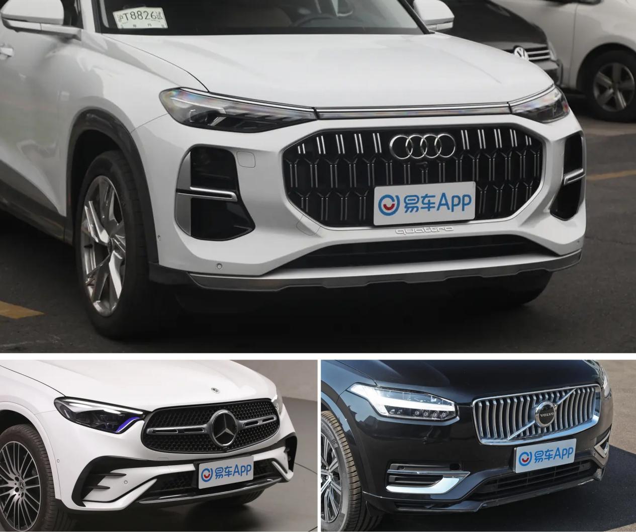 兼顾一家人的豪华SUV 奥迪Q6/GLC/XC90如何选_易车