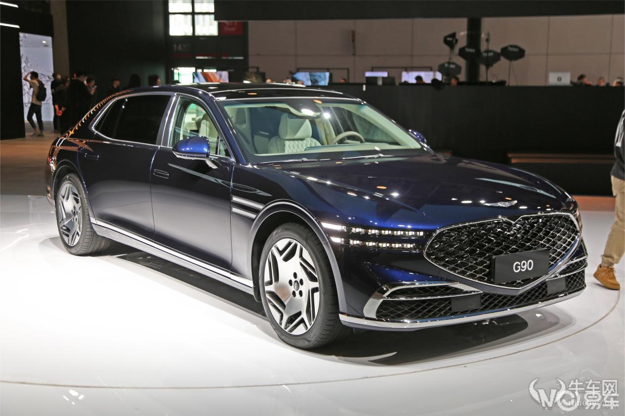 2023上海车展：韩系最高造车水准 实拍捷尼赛思G90_易车