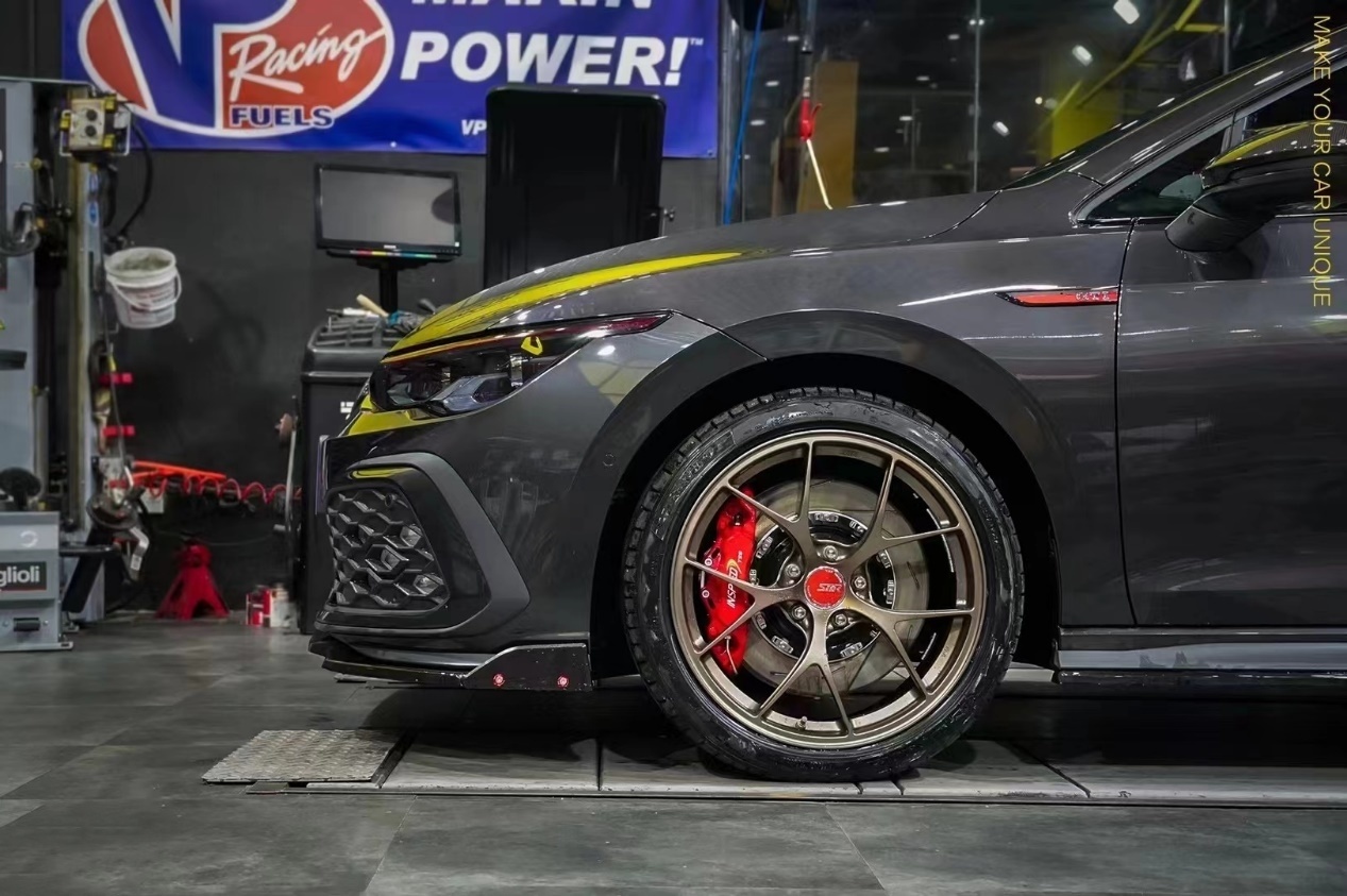 Star-FKK经典锻造轮毂，看看它的颜色和上车效果_易车