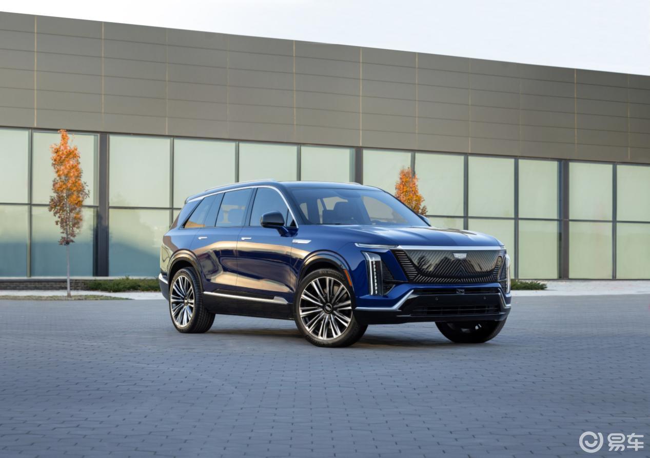 凯迪拉克VISTIQ外形曝光 定位豪华纯电大型SUV_易车