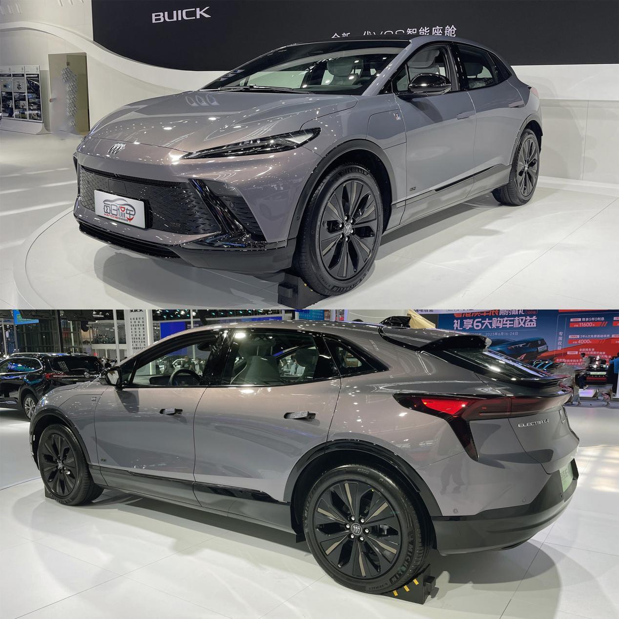 开辟20万元中大型电动轿跑SUV新市场 别克E4实拍简评_易车