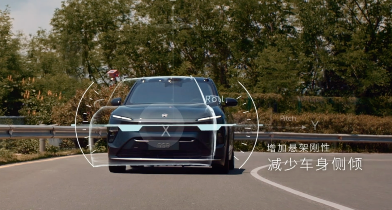 蔚来ES8蔚来全新ES8搭载的ICC智能底盘域控制器集成了高性能_易车