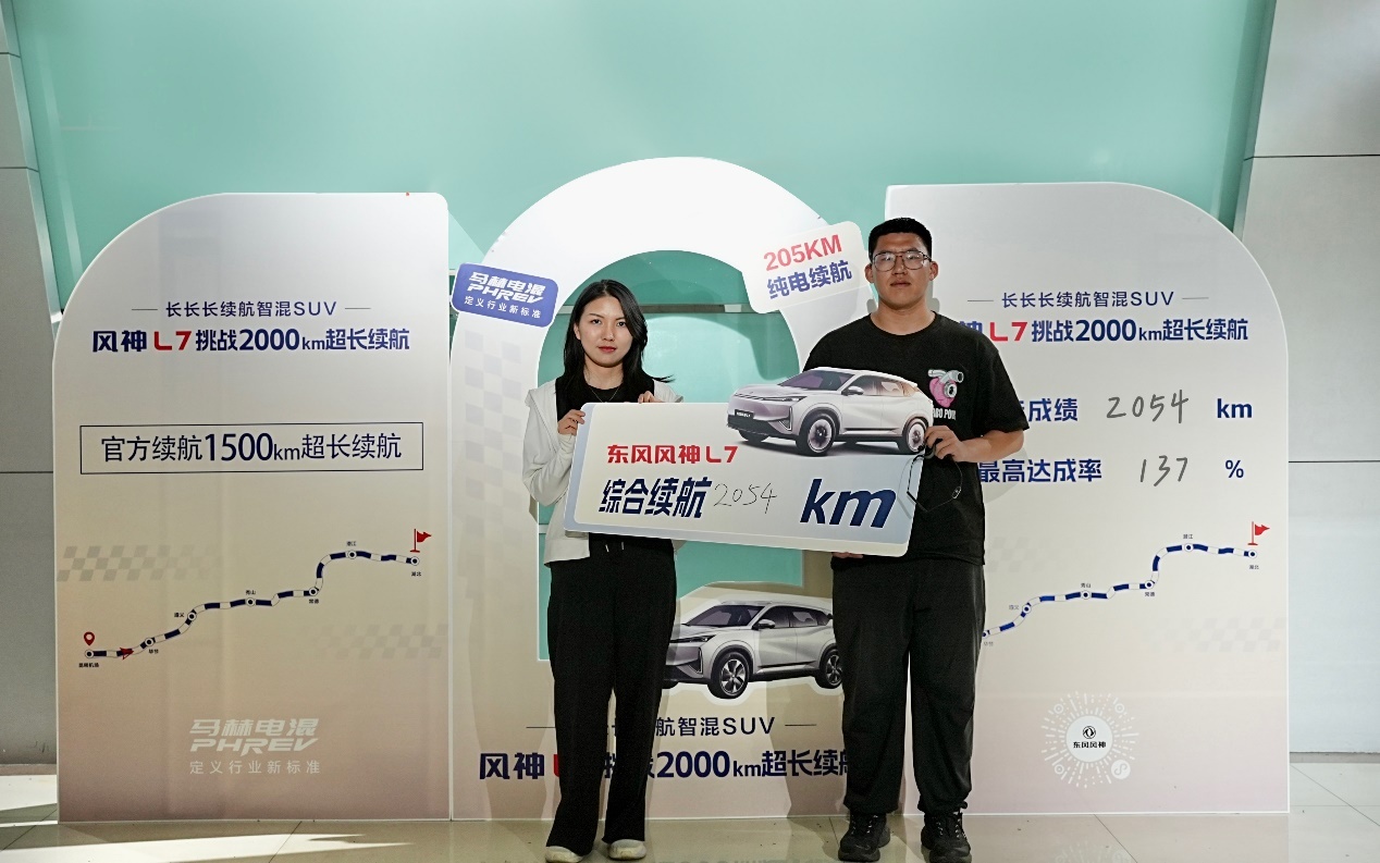 风神L7成为中国首个突破2000km超长续航的混动SUV_易车