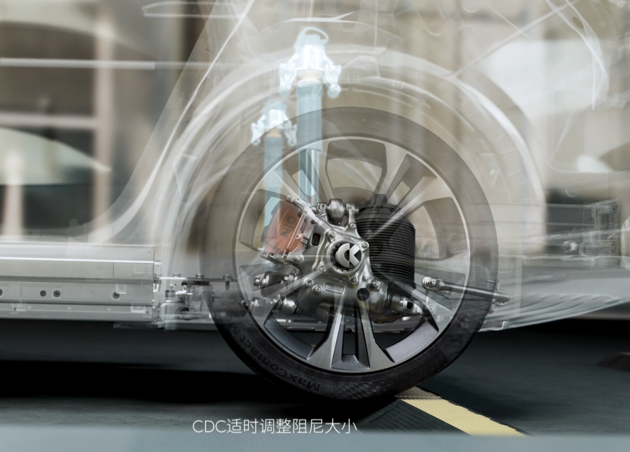 蔚来ES8蔚来全新ES8搭载的ICC智能底盘域控制器集成了高性能_易车