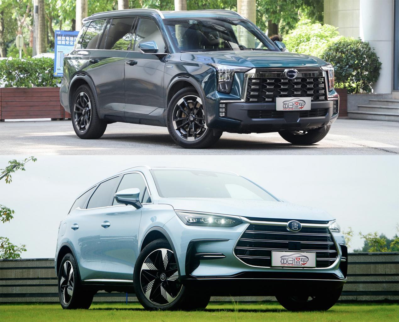 长途旅行舒适或代步更经济？传祺ES9对比唐DM-i冠军版_易车