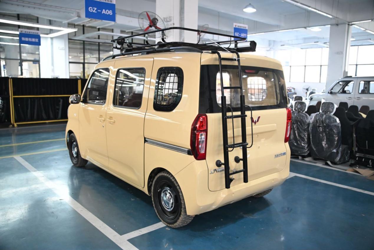 爆改效果惊艳，五菱之光EV官改方案来了！_易车