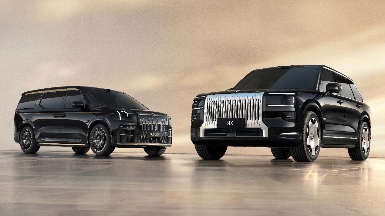 中国豪华双旗舰车型亮相上海车展，极氪9X全球首秀_易车