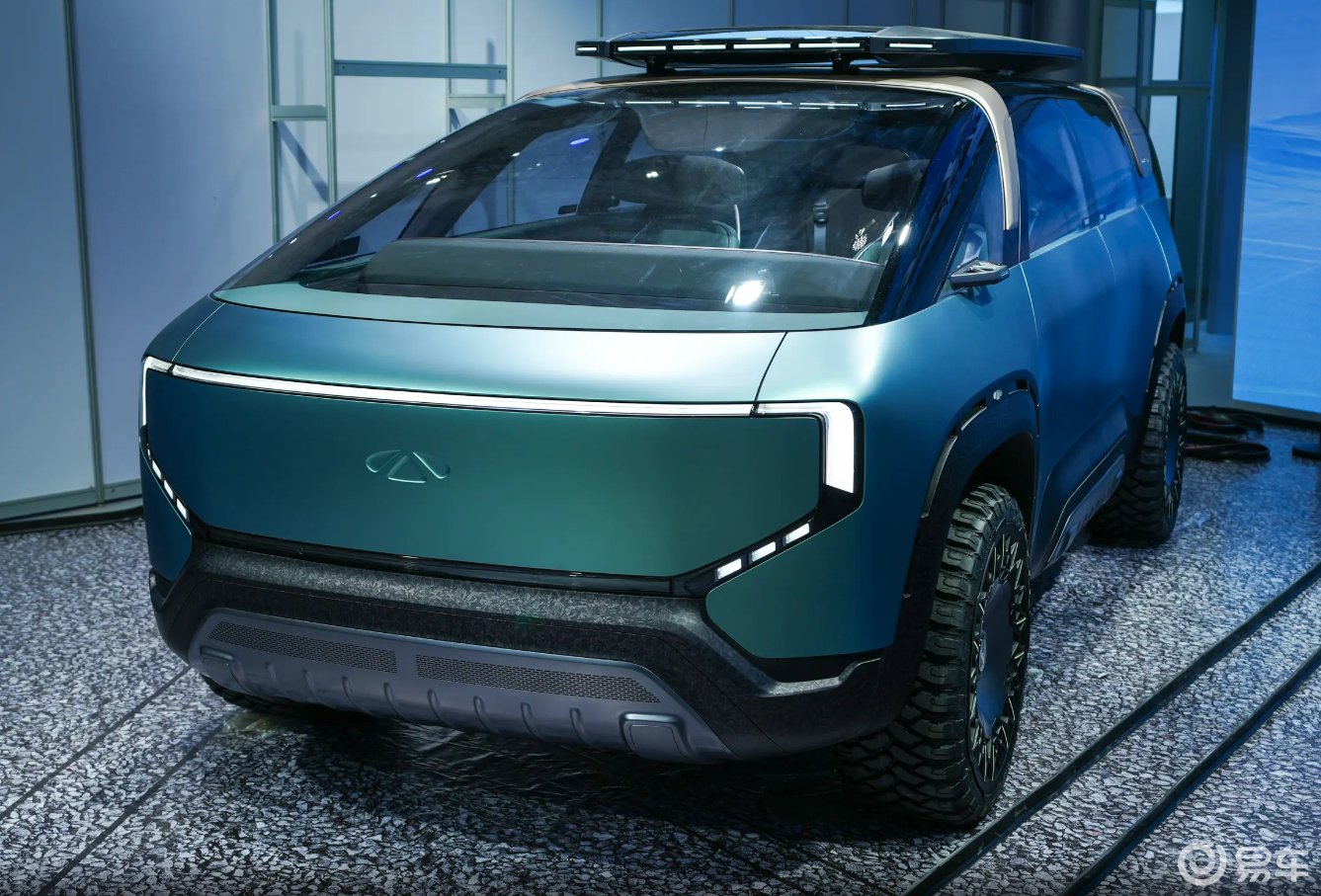 奇瑞发布“劲云”概念MPV！可伸缩尾厢+2500公里续航_易车