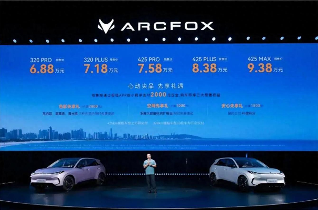 预售价6.88万元起！ARCFOX 极狐 T1开启预售_易车