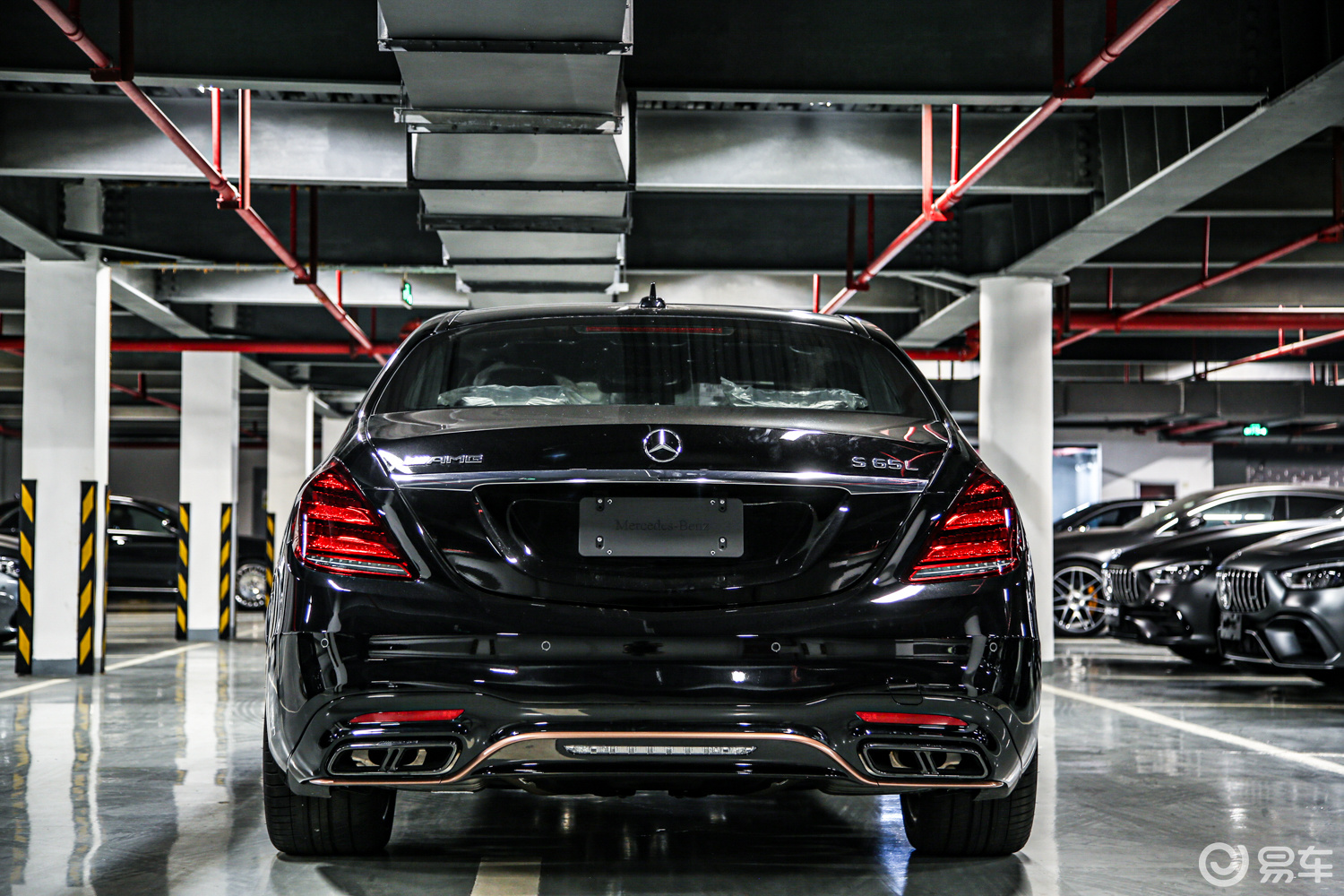 奔驰V12发动机的绝唱，实拍AMG S65L典藏版_易车
