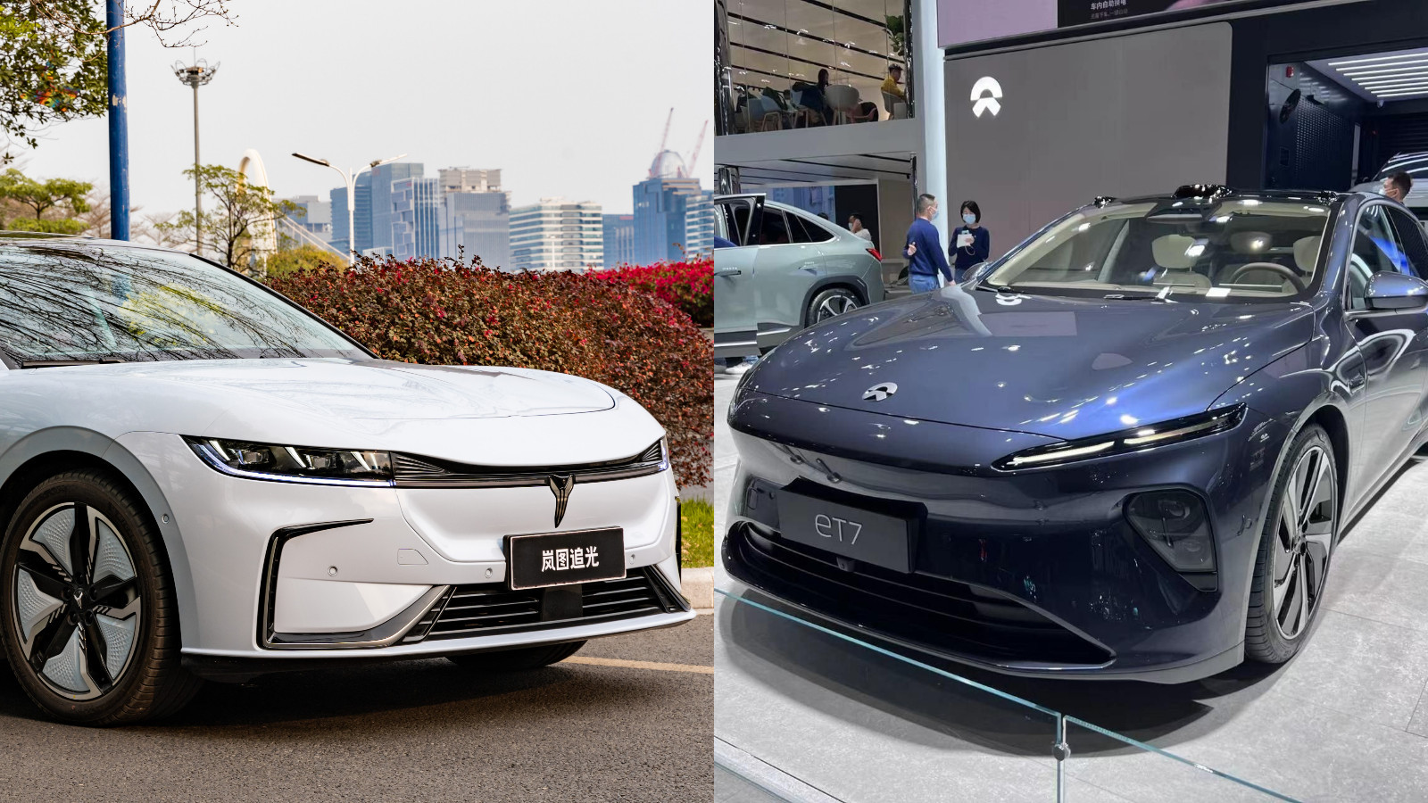 而且岚图追光比起蔚来ET7和ET5的售价是一个水平_易车