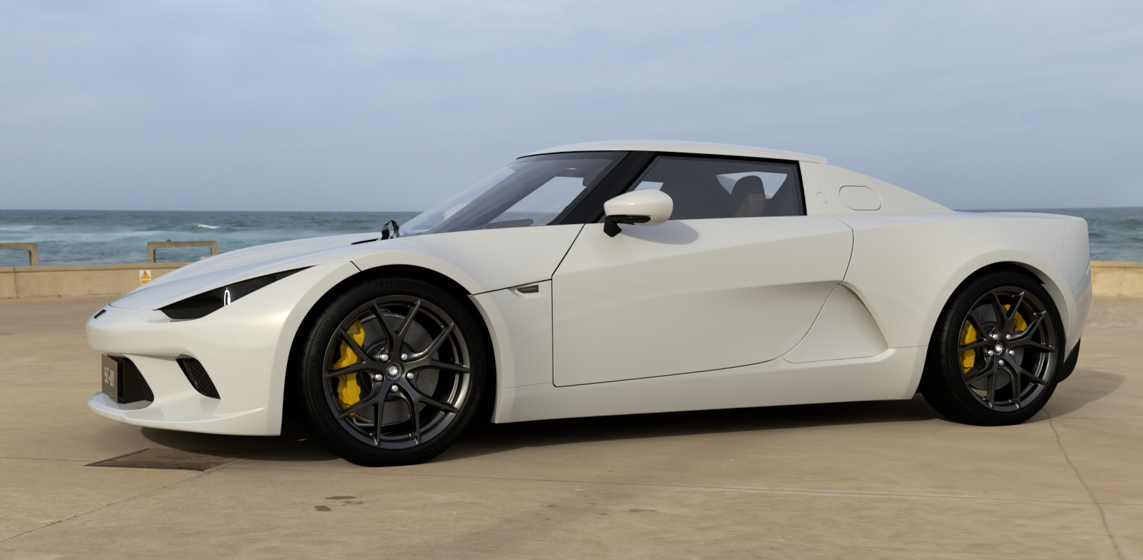 小跑车SC01首台白车身下线，还有内饰渲染图！_易车