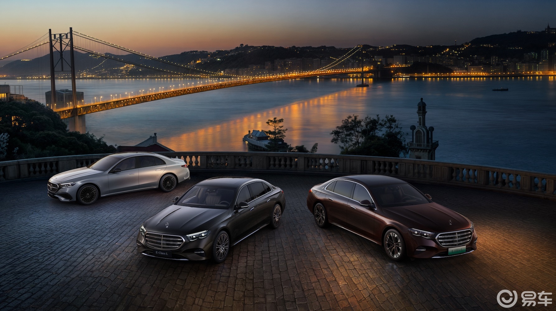 奔驰新E350eL上市，纯电106公里，售价53.86万_易车