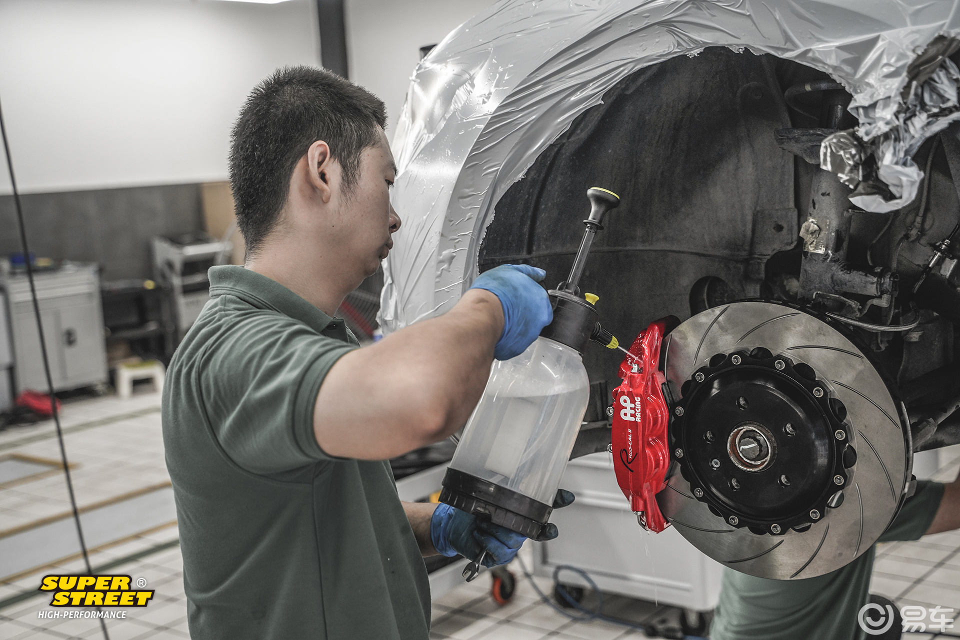 大众迈腾改装AP Racing 9540刹车套件_易车