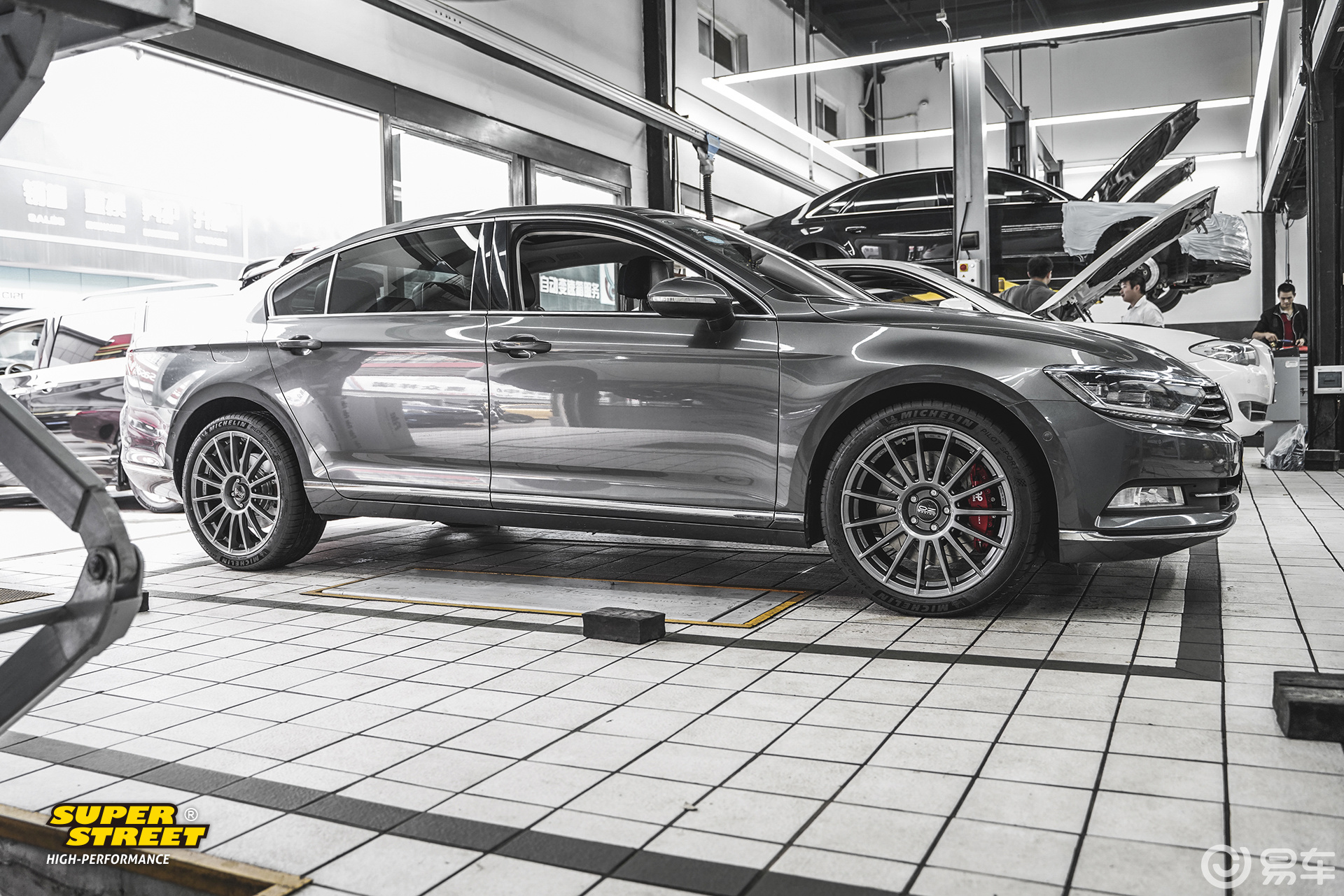 大众迈腾改装AP Racing 9540刹车套件_易车