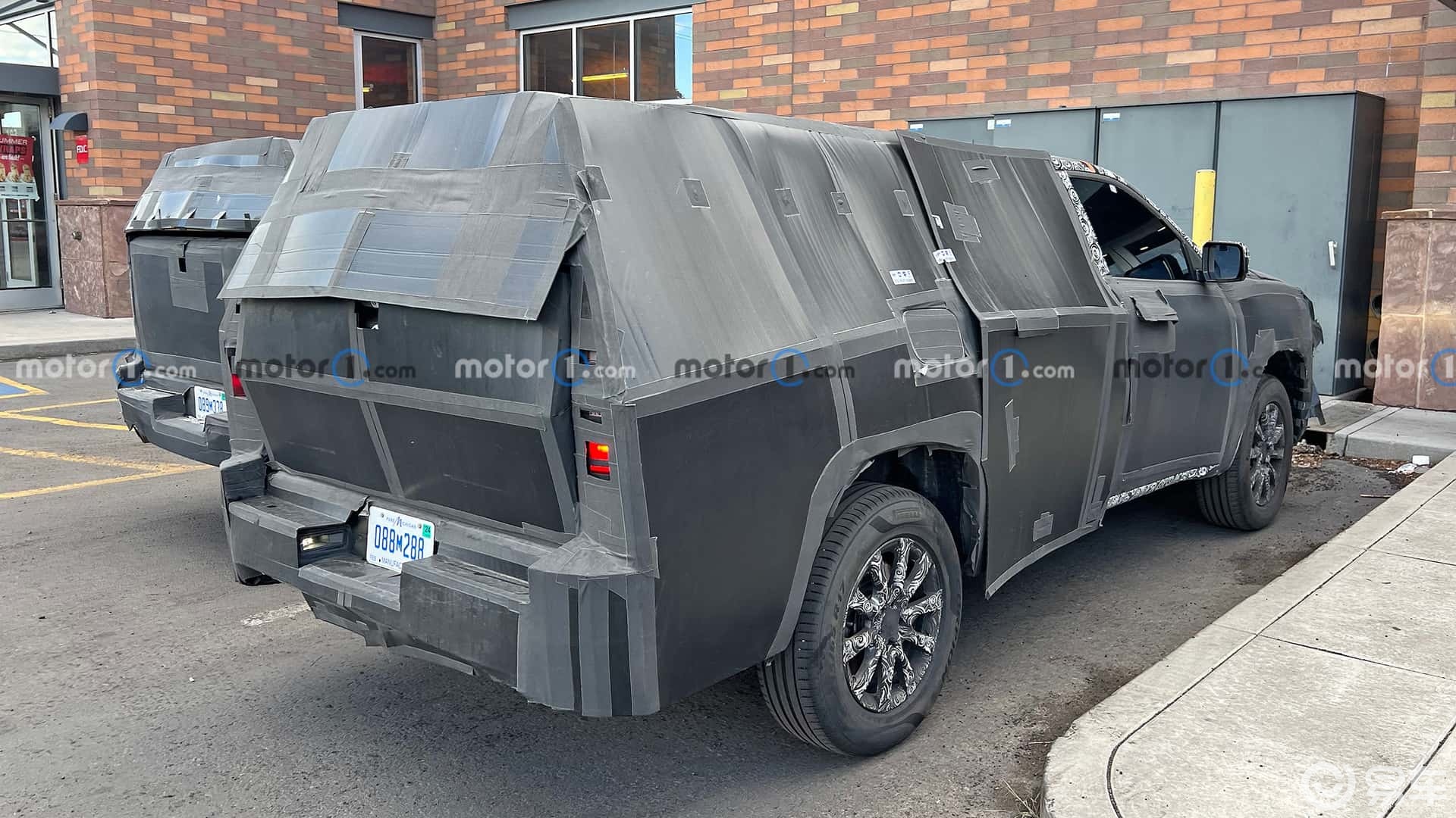 Ram Rampage R/T原型车最新路试谍照曝光_易车