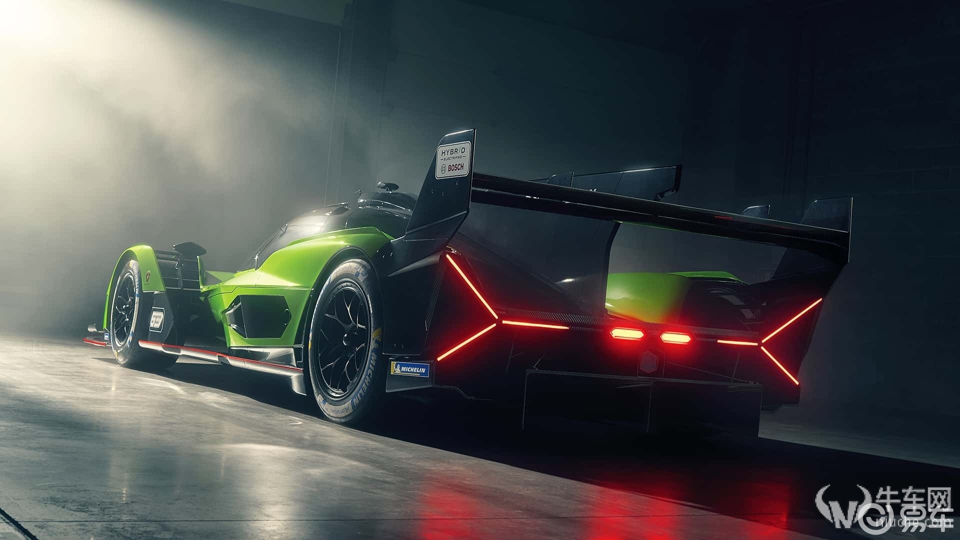 兰博基尼亮相LMDh赛车 征战勒芒24小时_易车