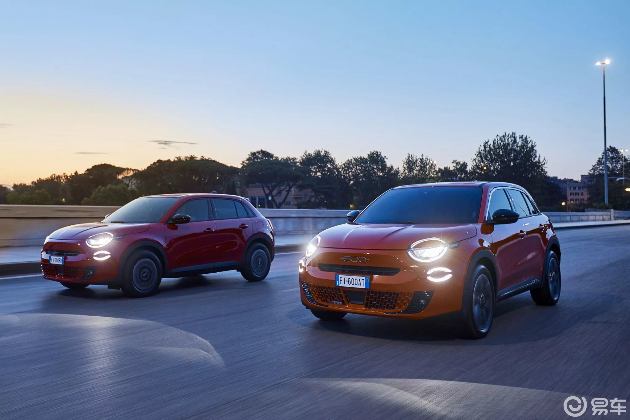 造型精致时尚/续航400km 菲亚特600e官图公布_易车