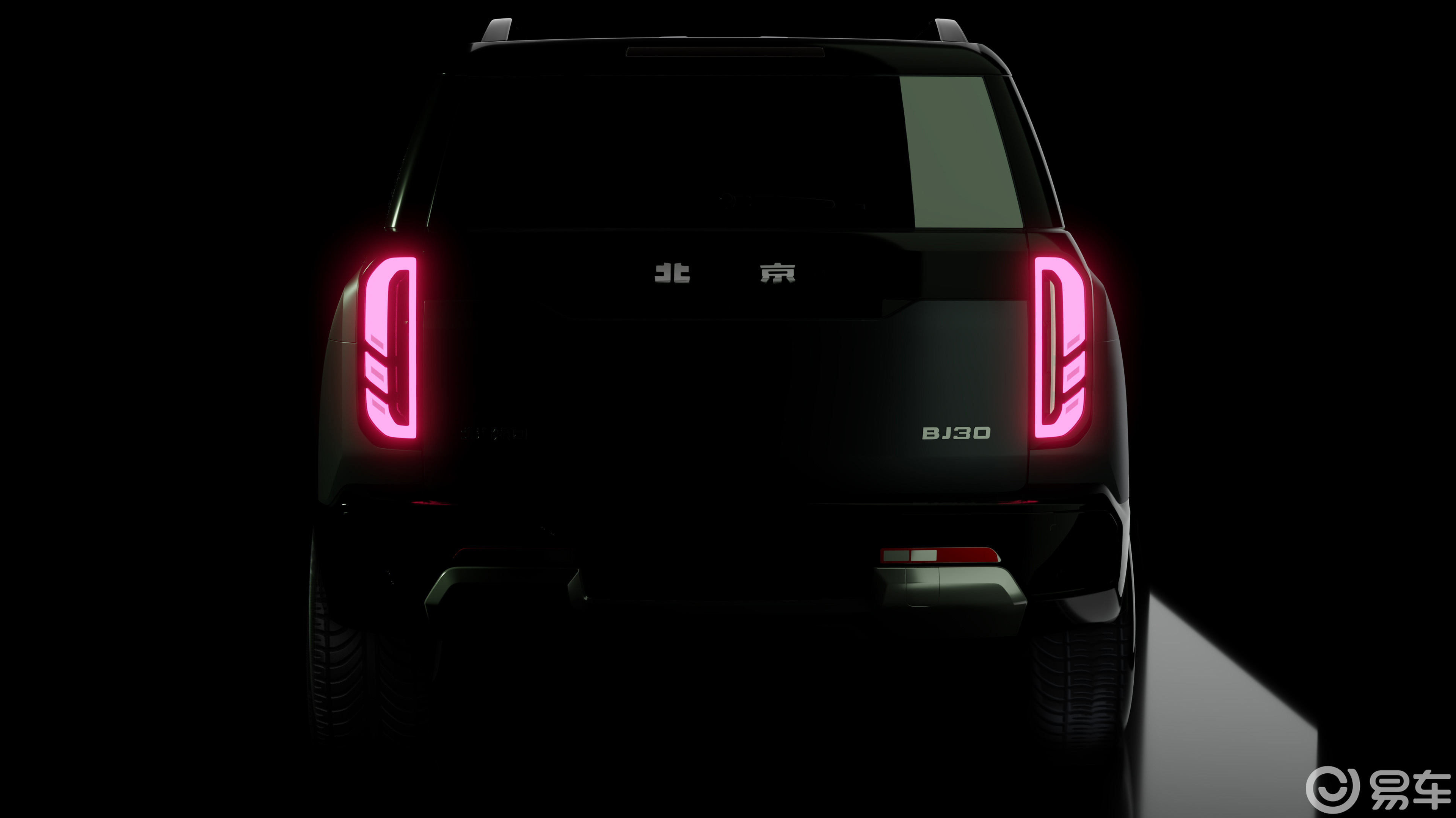 全新北京BJ30预告图曝光，定位“世家级电驱轻野SUV”_易车
