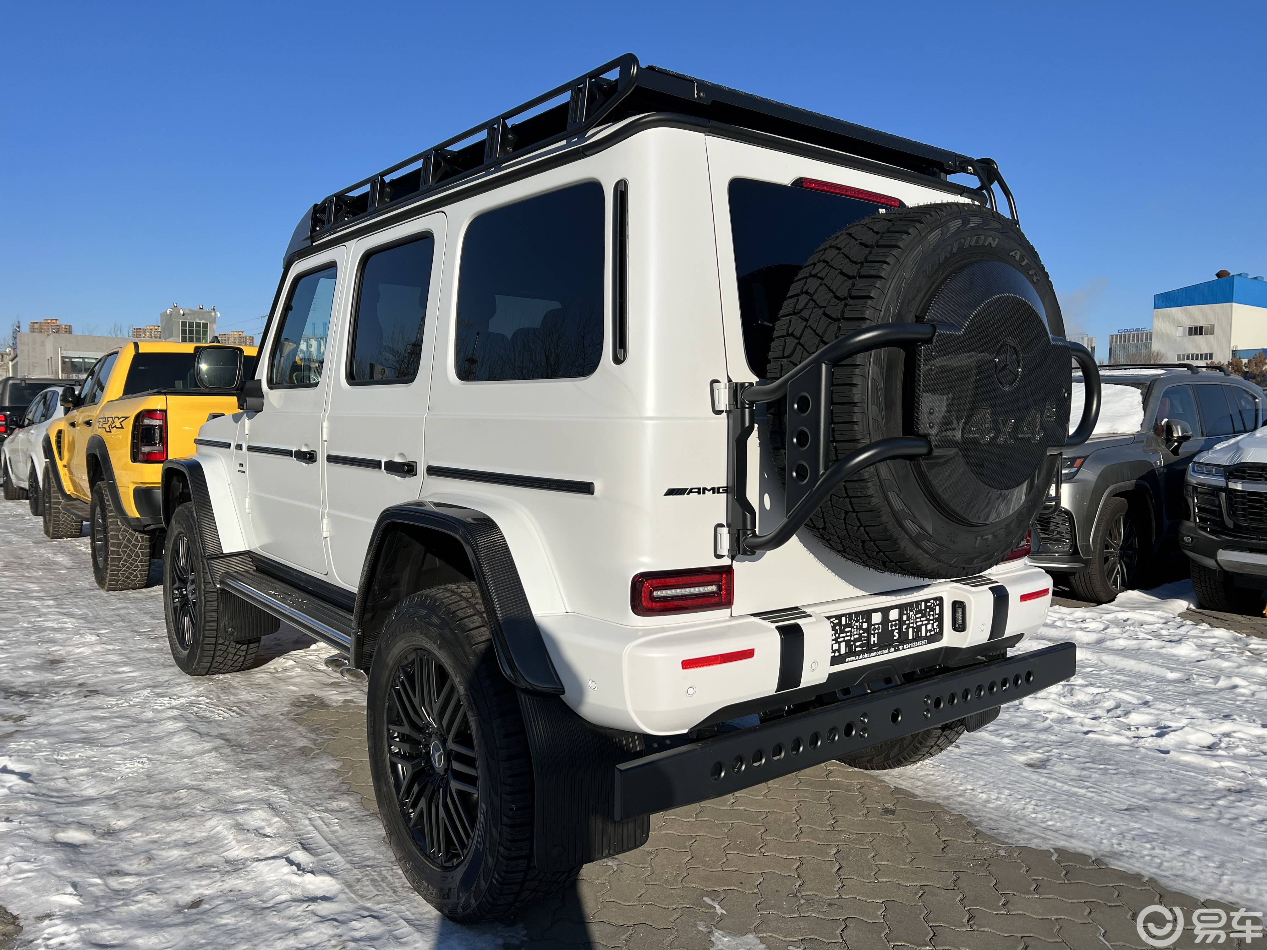 23款奔驰G63 4*4平方震撼来袭，顶级越野界的天花板_易车