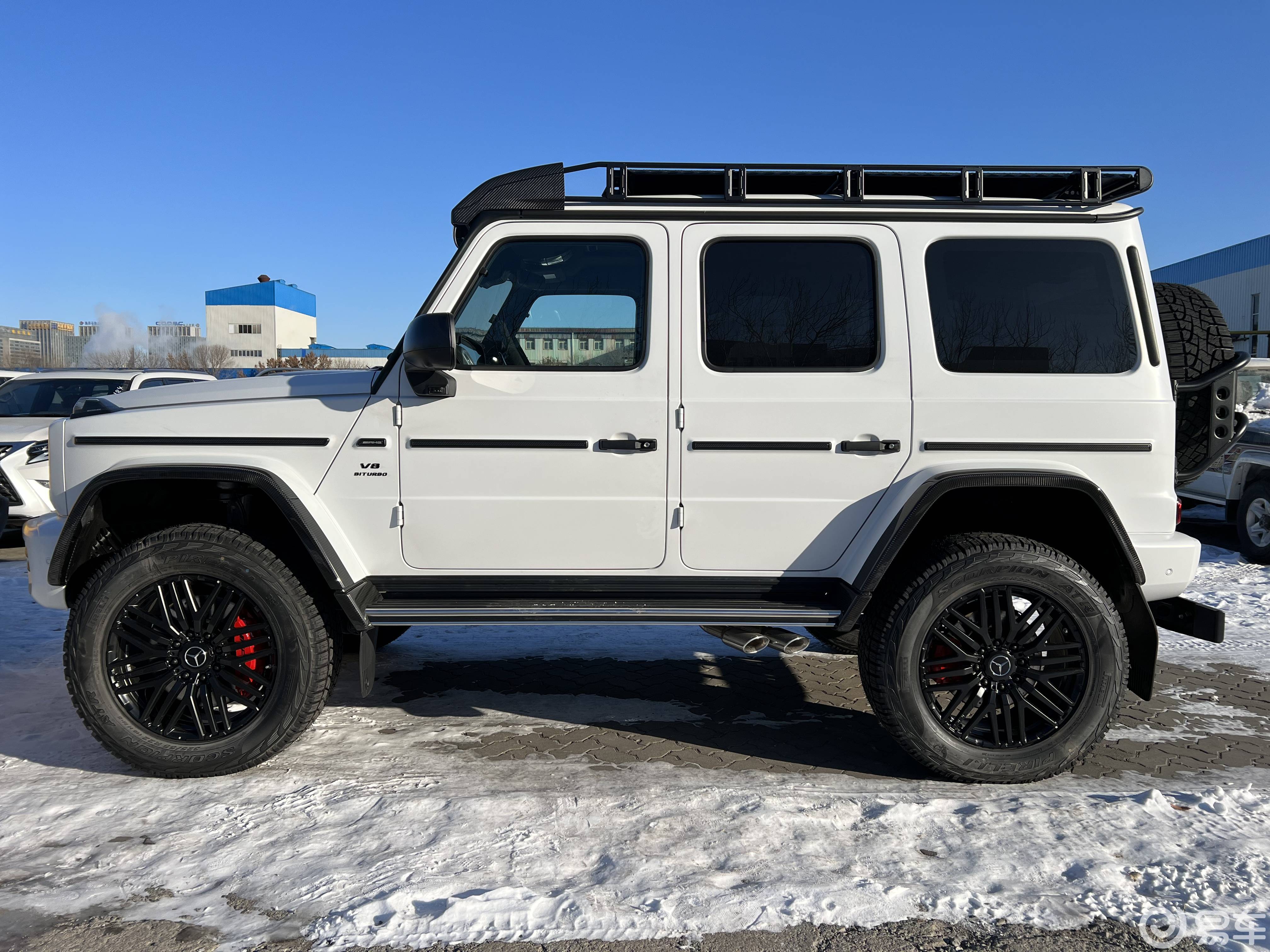 23款奔驰G63 4*4平方震撼来袭，顶级越野界的天花板_易车