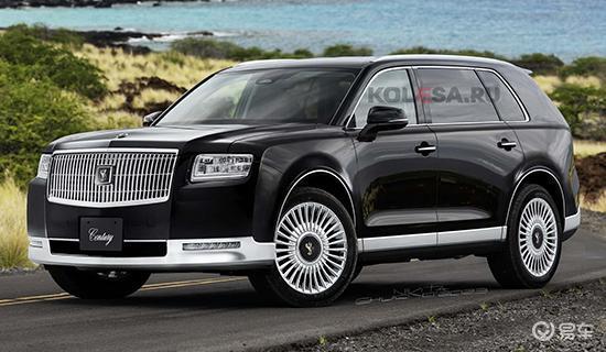 丰田世纪SUV预告图曝光！将于9月6日发布_易车