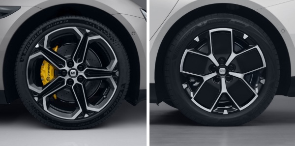 小米SU7刹车系统采用布雷博卡钳_易车