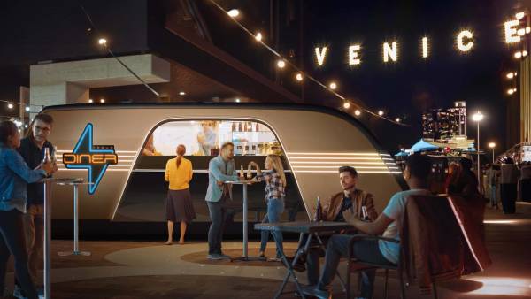 Cybercab第二个新品是无人驾驶的轻客robovan_易车