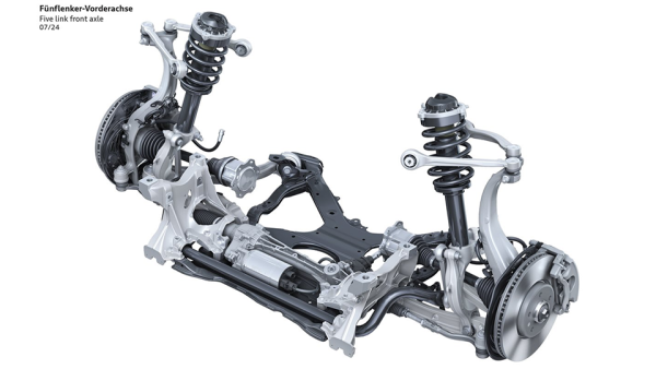 若是单讨论第9.5代奥迪A4L的底盘采用的是前后五连杆独立悬架_易车