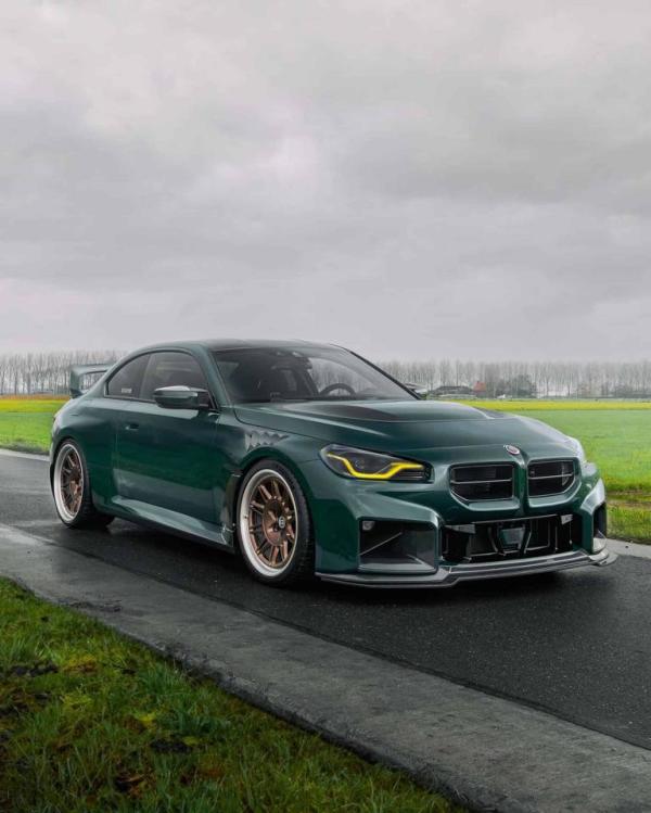 宝马M2G87 M2也成为各大改装车牌的“宠儿”_易车