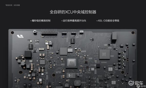 理想L7全自研的XCU中央域控制器可谓是整个空气悬架实现智能化的_易车