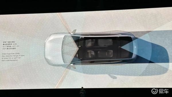 蔚来ET9就是通过非集成式主动悬架独立控制四个轮胎避震的高低_易车