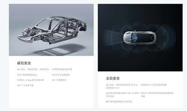 小米SU7主驾驶座椅在顶规 Max 版更具有「主驾驶座椅主动侧翼_易车