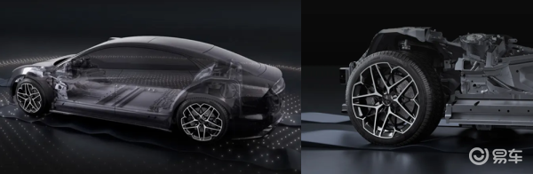 仰望U7它取代了传统悬架系统中的复杂机械和液压部件_易车