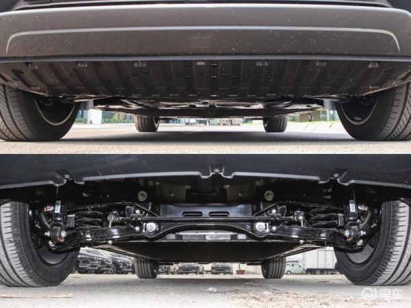 深蓝S05采用前麦弗逊独立式与后五连杆独立式的悬挂组合使用一体式_易车